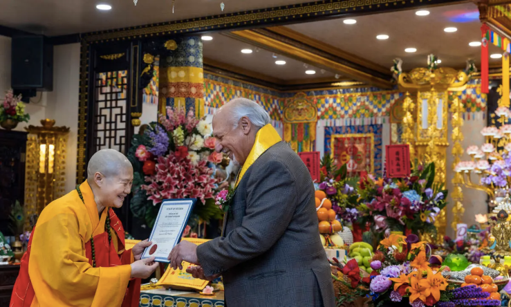 Vibrant Ceremony Marks Grand Opening of new Buddhist Temple – Peace LiLy